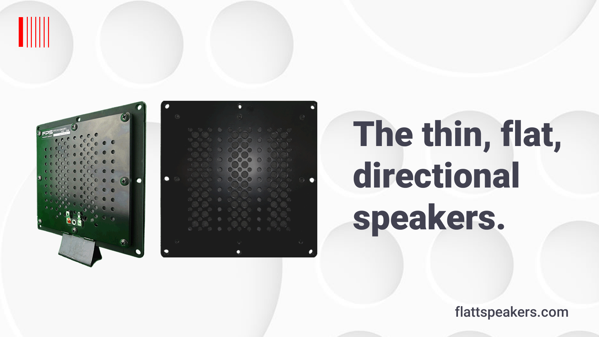 Thin Flat Panel Speakers | Planar Transducers | OEM | Flatt Speakers